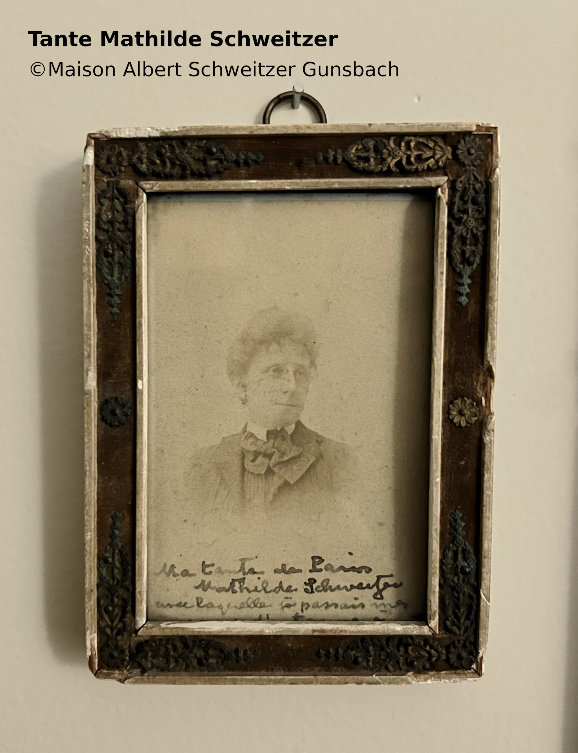 Aunt Mathilde - Maison Albert Schweitzer